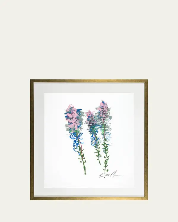 RFA FINE ART Picked For Mom Flower 3" Giclee Robert Robinson