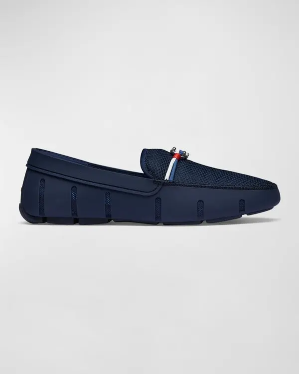 Swims Riva Mesh And Rubber Loafers