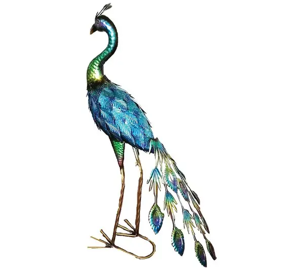 SANTA'S WORKSHOP Swi 31' Iron Peacock