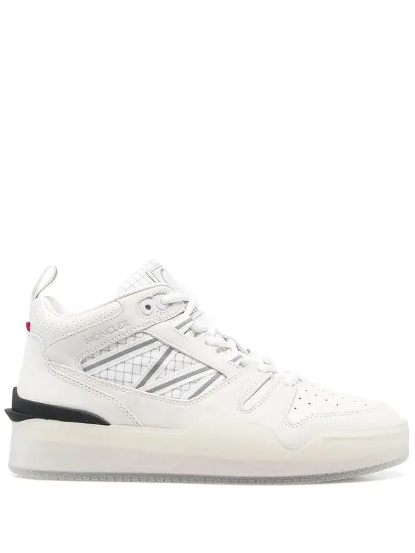 Moncler Pivot High-top Sneakers - White