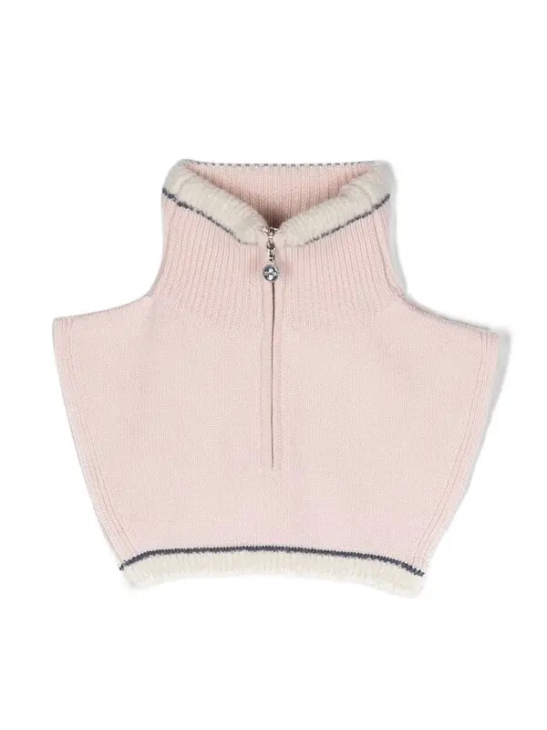 BARRIE Cashmere-blend Collar - Pink