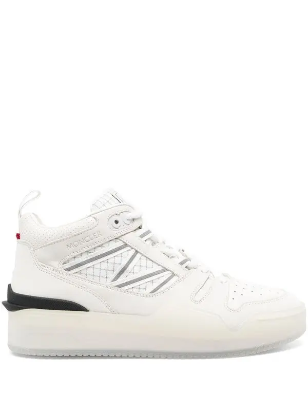 Moncler Pivot High-top Sneakers - White
