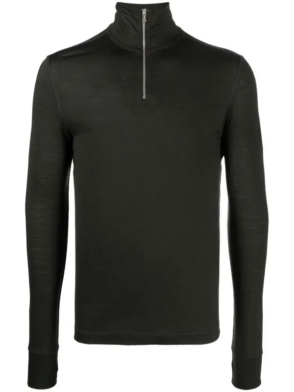 Nanushka High-neck Wool Top