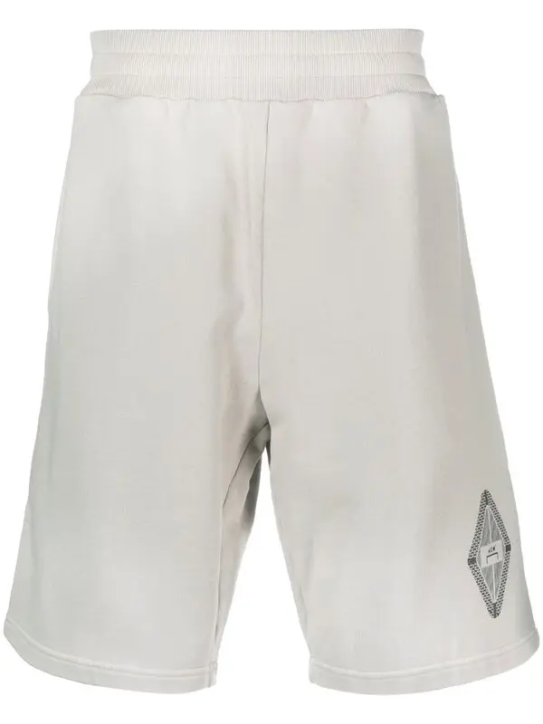 A-COLD-WALL* Elasticated-waist Track Shorts - Grey