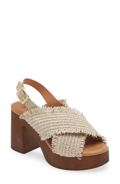 Cordani Wendy Platform Sandal - Beige