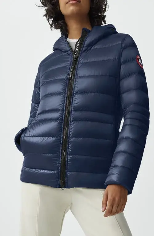 Canada Goose Cypress Packable Hooded Down Puffer Jacket - Atlantic Nvy-bleu Mar Atlan