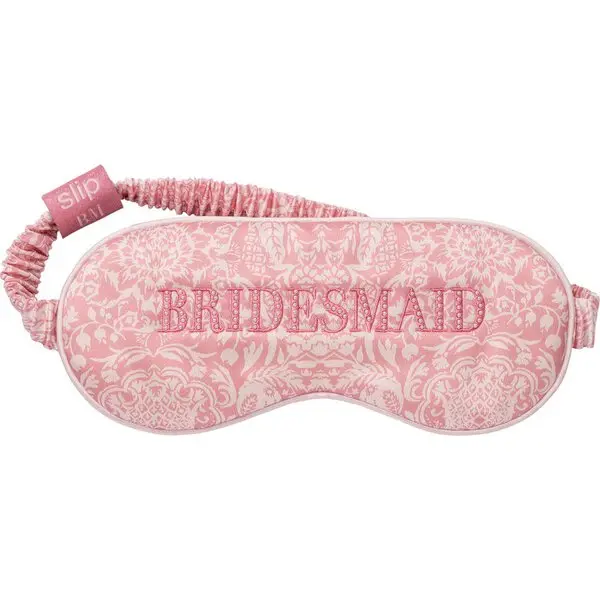 Slip Wedding Party Sleep Mask - Bridesmaid