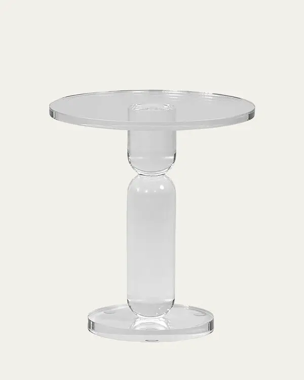 INTERLUDE HOME Roland Acrylic Side Table