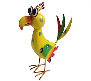 SANTA'S WORKSHOP 9' Inc. Iron Yellow Bird
