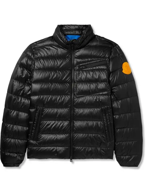Moncler Amalteas Quilted Shell Down Jacket - Black