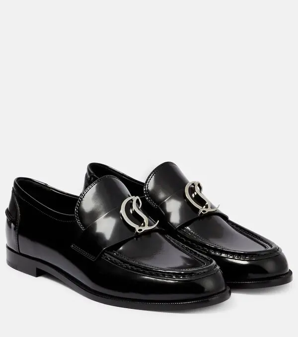 CHRISTIAN LOUBOUTIN Cl Moc Loafers - Black