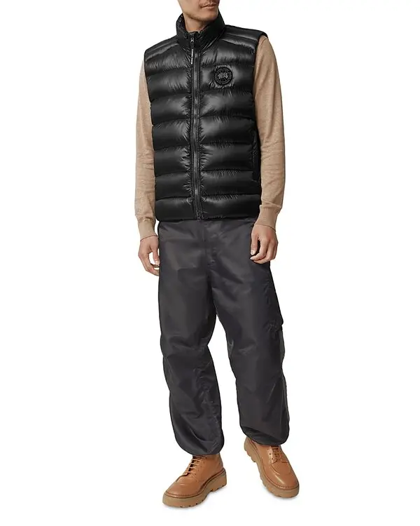 Canada Goose Label Crofton Packable Down Vest - Black