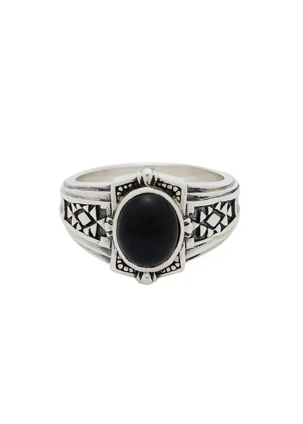 CLOCKS AND COLOURS Crossroad Sterling Ring