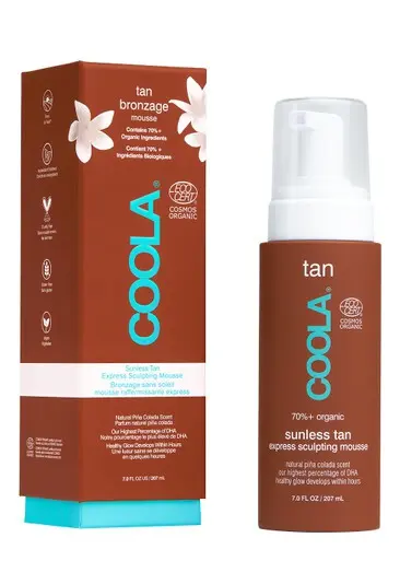COOLA Sunless Tan Mousse Tanning, Vegan