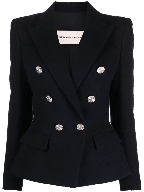 Alexandre Vauthier Double-breasted Jacket - Blue