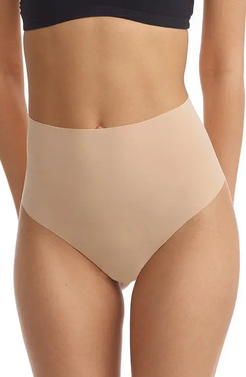 Commando Classic High Rise Thong - Caramel | Editorialist