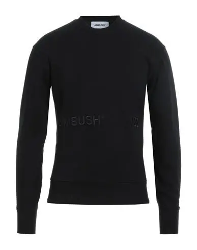 AMBUSH Solid Color Crewneck Sweatshirt - Black