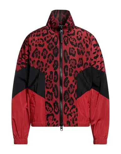 Dolce & Gabbana Leopard-print Windbreaker