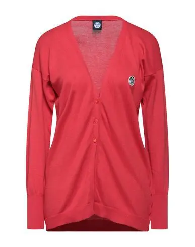 NORTH SAILS Cotton Knit Cardigan - Red