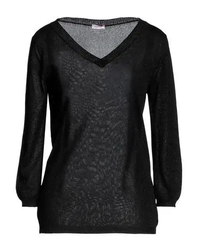 Rossopuro Knitted Lamé Sweater - Grey
