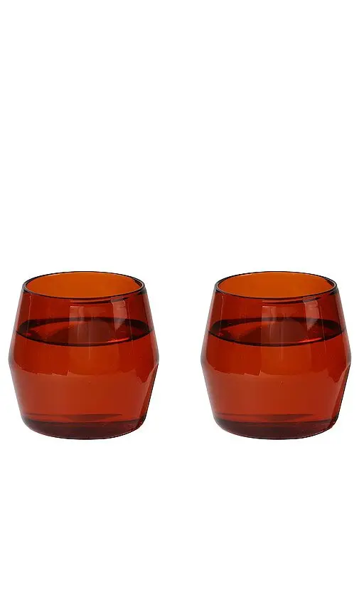 YIELD Century Glass 6oz Set In Red
