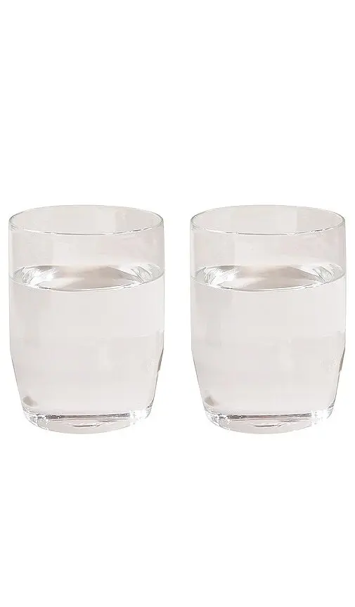YIELD Century Glass 12oz Set In Neutral