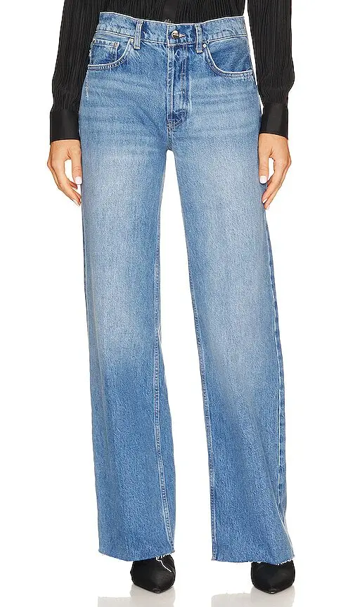 ANINE BING Hugh Jeans - Panama Blue