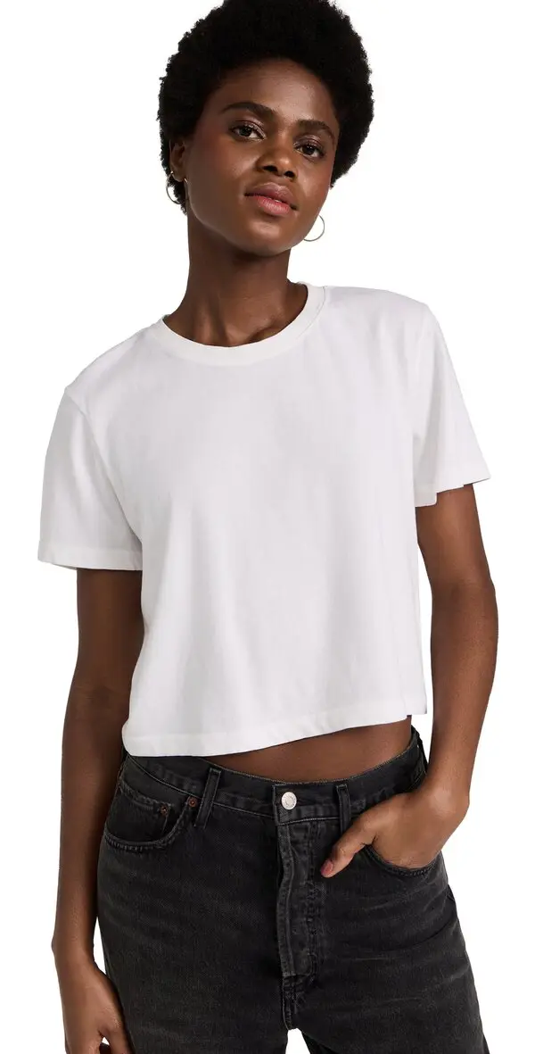 DL1961 Essential Tee - White