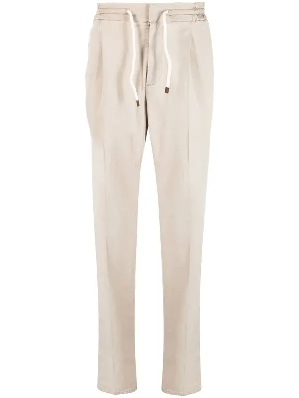 Brunello Cucinelli Drawstring-waist Trousers