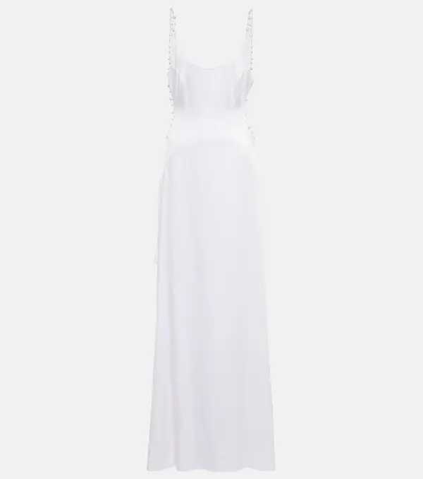Galvan Pearled Cove Gown