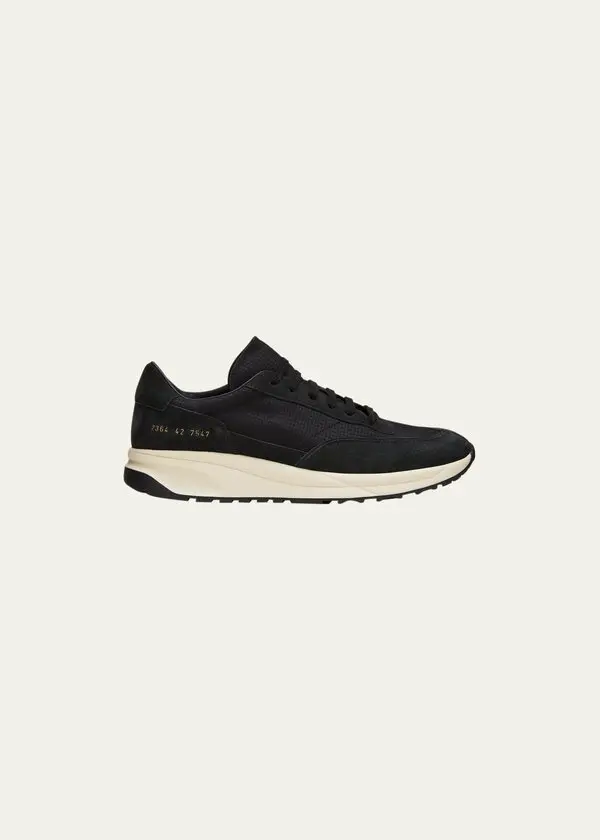 Buy COMMON PROJECTS Track 80 Textile And Suede Runner Sneakers - 7547 ...