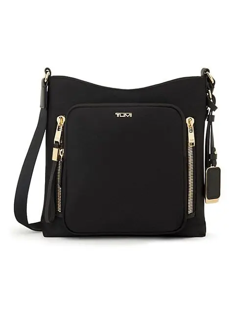 Tumi Voyageur Tyler Crossbody - Black Gold | Editorialist