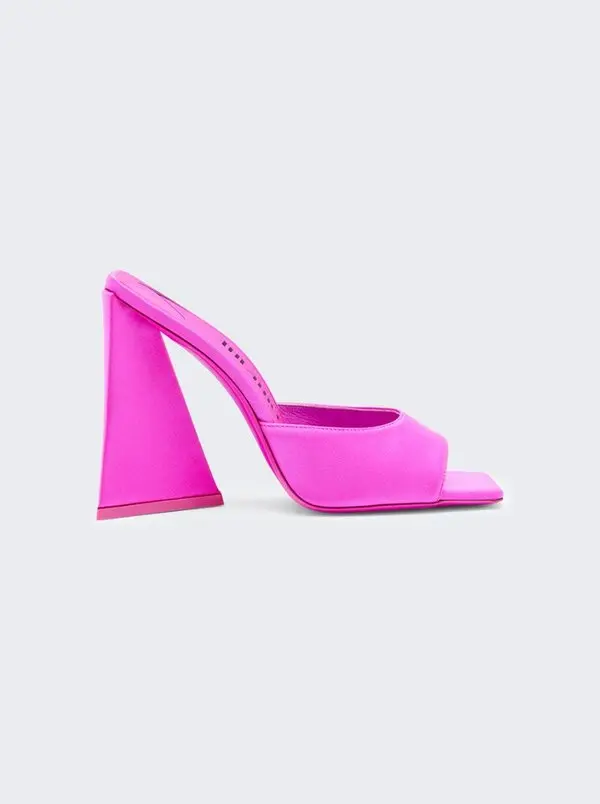 Attico Devon 115mm Mule - Fuchsia