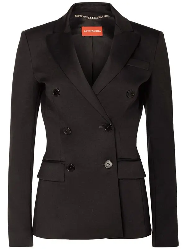 Altuzarra Indiana Double-breasted Blazer - Black