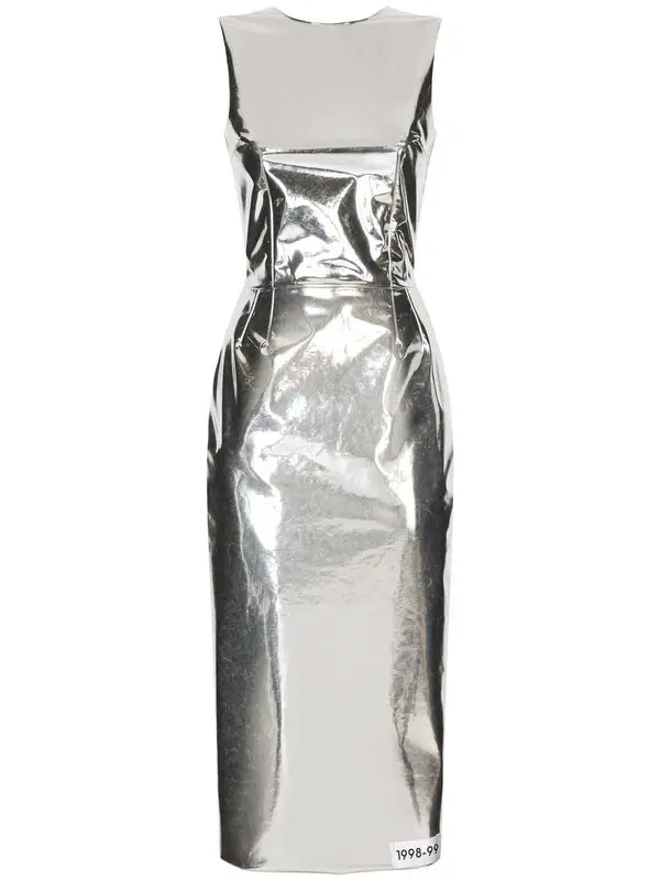 Dolce & Gabbana Foiled Midi Dress