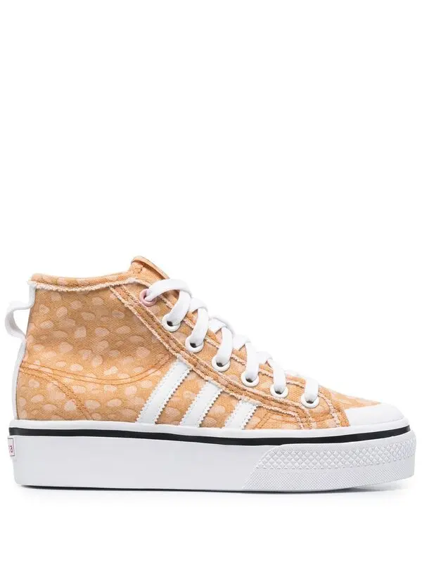 Adidas 3-stripes Graphic-print Sneakers