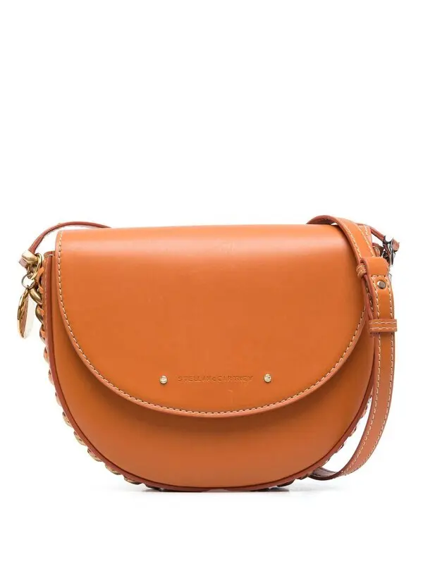 Stella McCartney Chain-detail Shoulder Bag - Orange