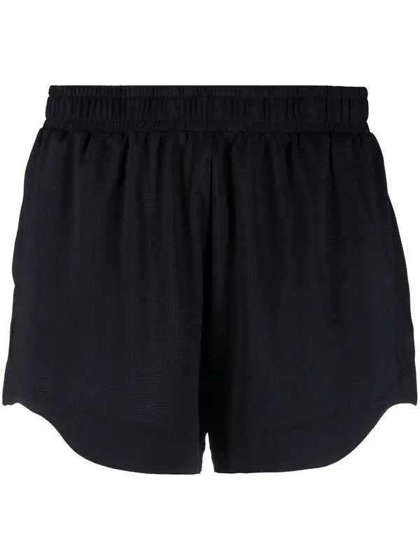 GANNI Recycled Draped Shorts