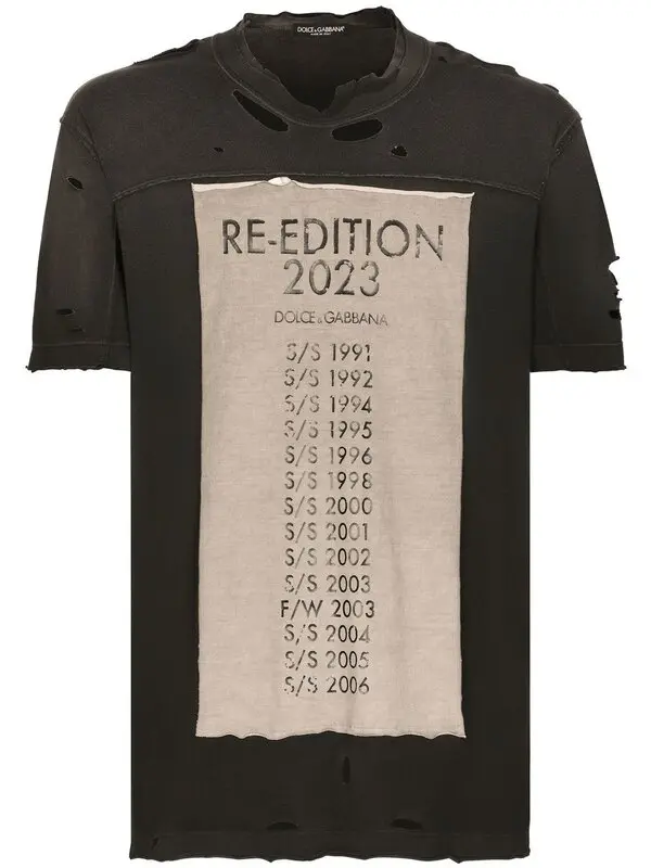 Dolce & Gabbana Re-edition 2023 Print T-shirt