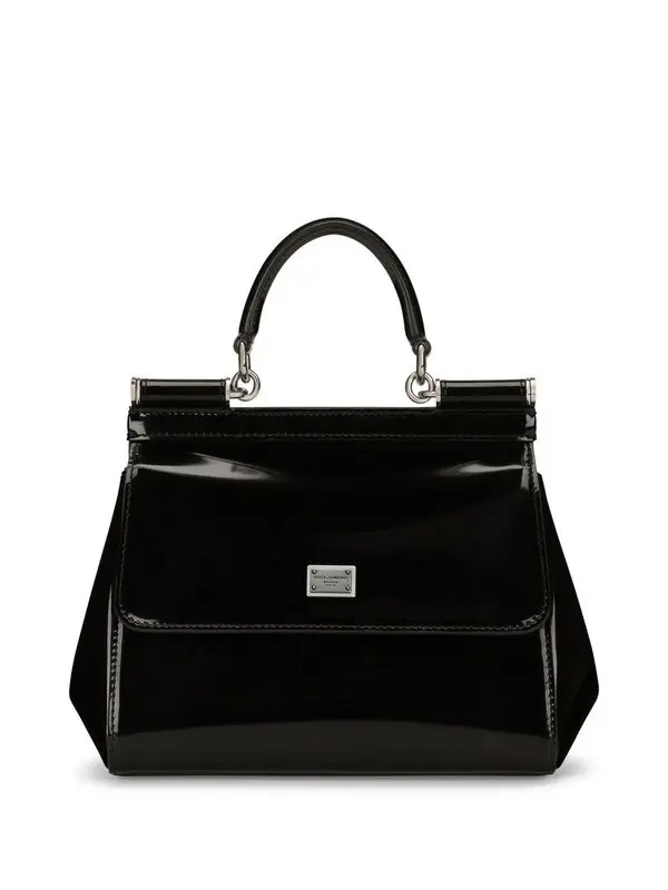 Dolce & Gabbana Small Sicily Top-handle Bag - Black