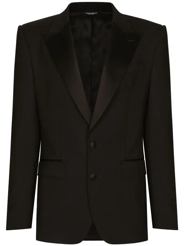 Dolce & Gabbana Sicilia-fit Single-breasted Tuxedo Blazer
