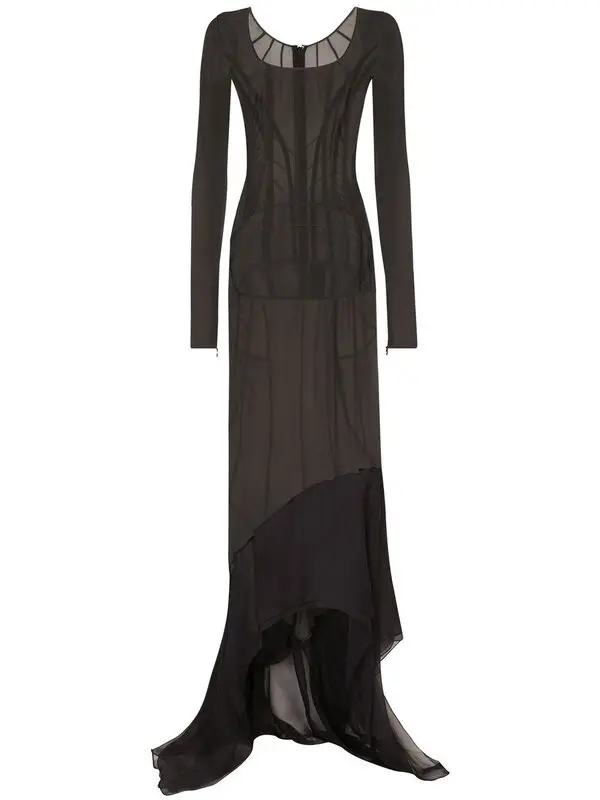 Dolce & Gabbana Georgette Maxi Dress