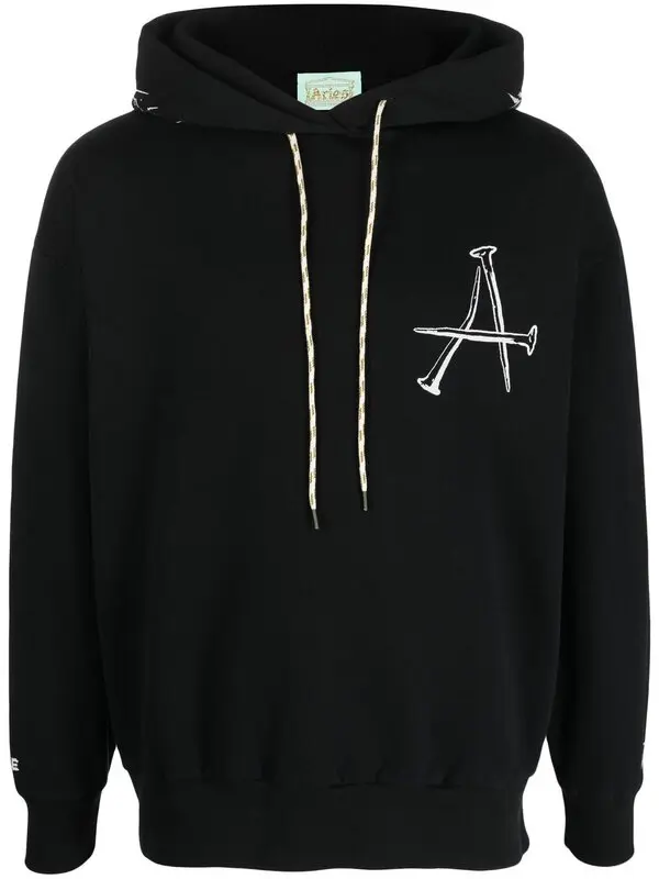 Aries Graphic Print Hoodie
