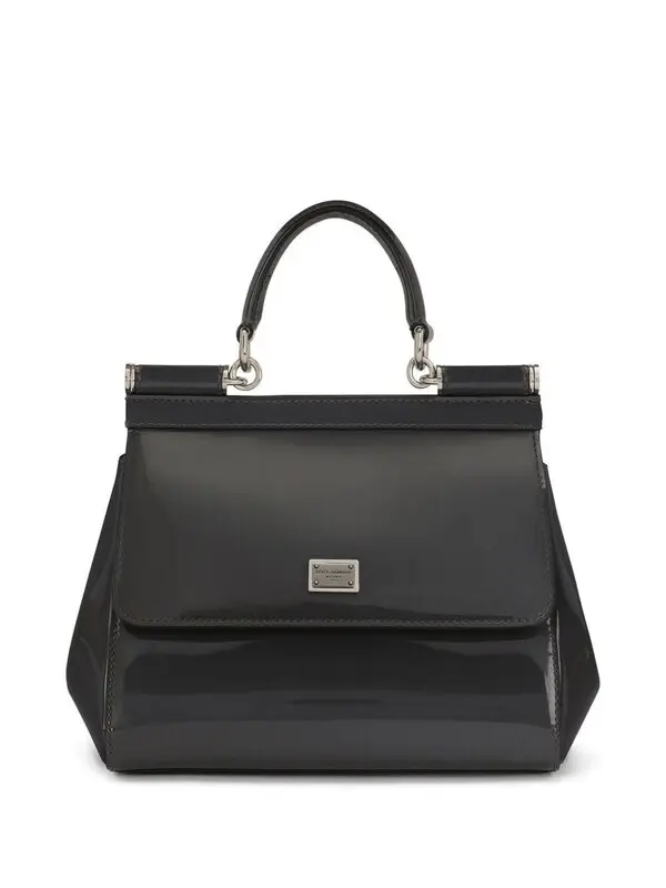 Dolce & Gabbana Small Sicily Top-handle Bag - Black
