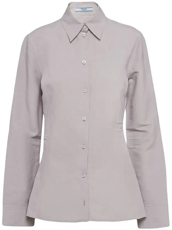 Prada Button-up Shirt - Grey