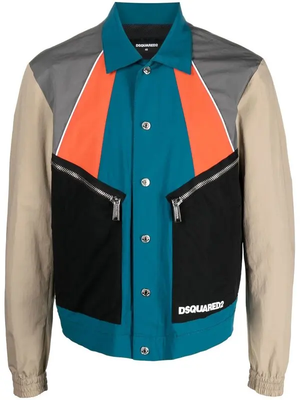 Dsquared2 Logo-print Shirt Jacket