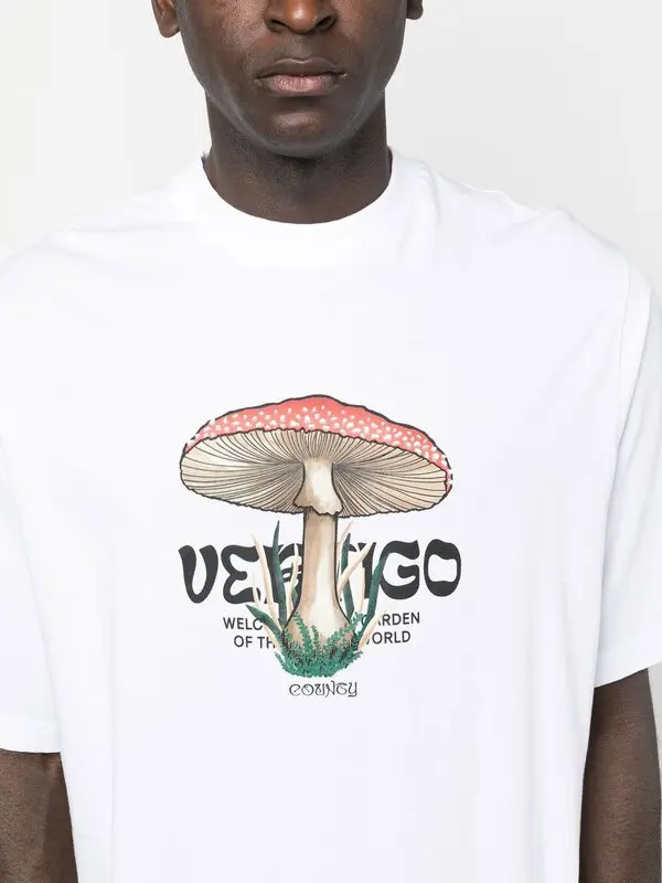 COUNTY OF MILAN Graphic-print Organic-cotton T-shirt