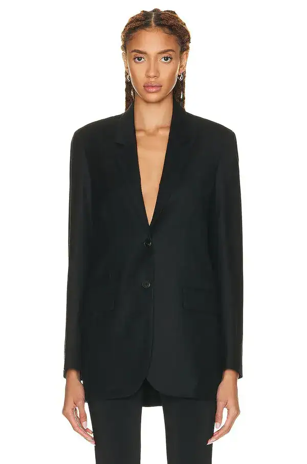 THE ROW Dustina Jacket - Black | Editorialist