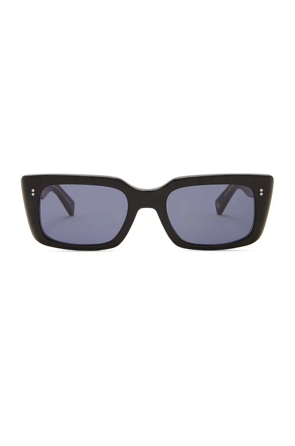 Garrett Leight Gl 3030 Sunglasses - Black & Navy