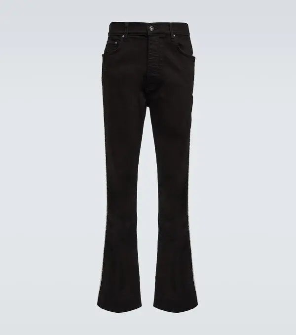 Amiri Embellished Bootcut Jeans